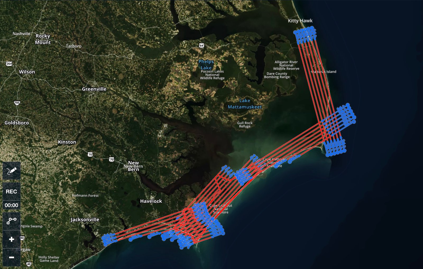 NCDOT Division of Aviation Photographs Seagrass for Research – State ...