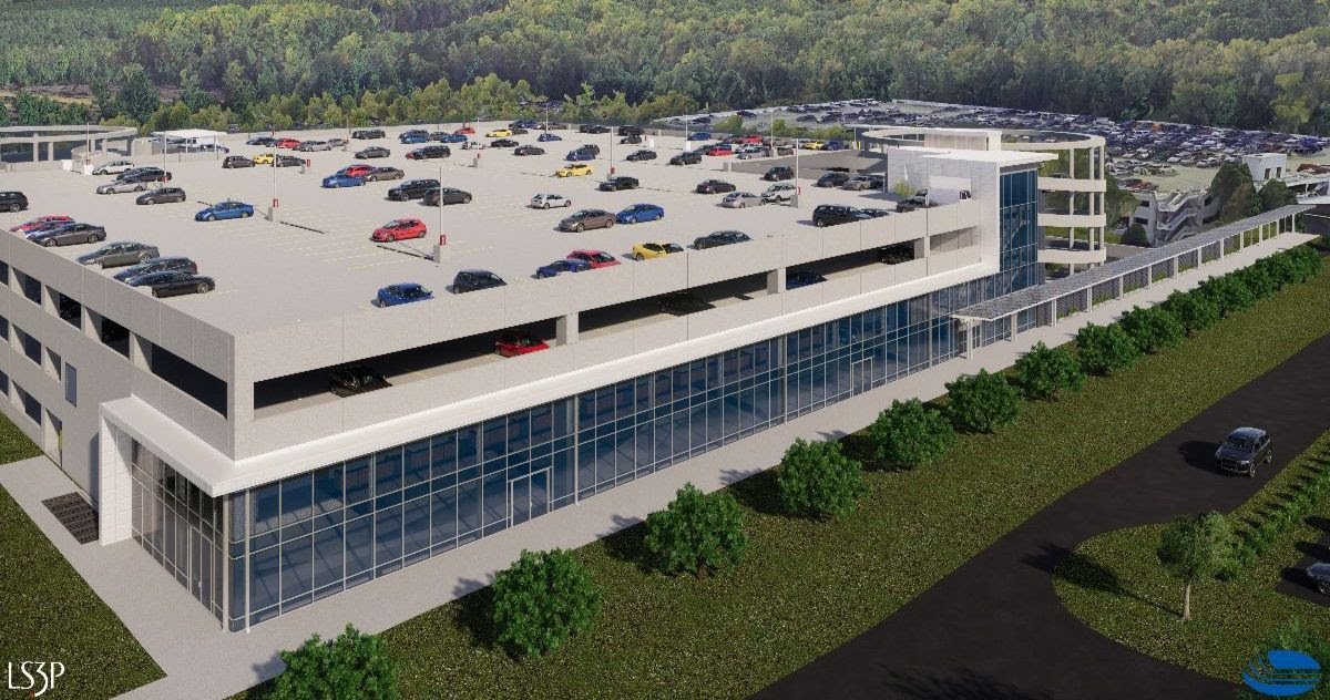 GSP Breaks Ground on New Parking Garage and Rental Car Facility – State ...